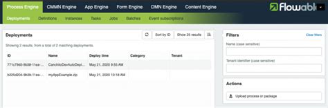 use flowable apps with a custom rest api canchito