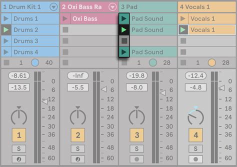 Session View — Ableton Reference Manual Version 11 Ableton