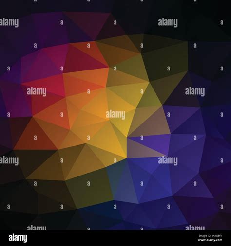 Vector Abstract Irregular Polygon Background With A Triangle Pattern In
