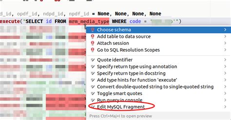 sql resolution scope i don t understand what is wrong ides support