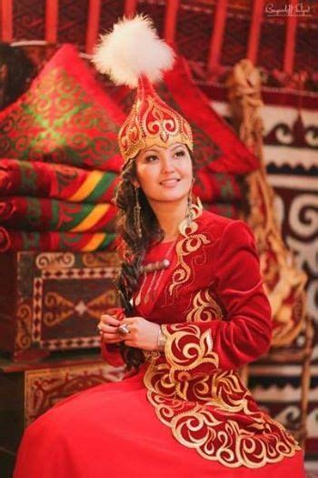 Қазақстан Казахстан Kazakhstan Traditional Outfits Asian Dress