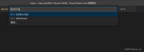 在windows wsl2虚拟机中使用vscode调试c代码 razor et的博客 程序员秘密 vscode wsl2 c语言 程序员秘密