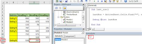 3 best ways to find last non blank row and column using vba