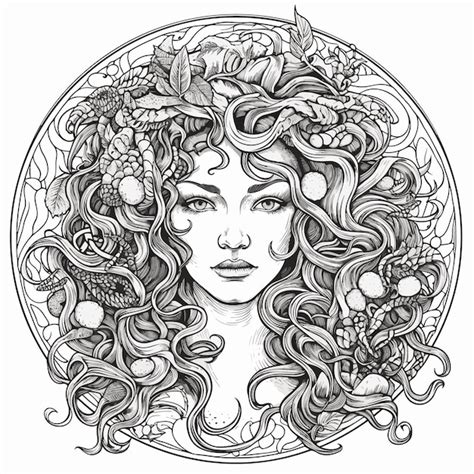 Croquis Dessinés à La Main Dessin Au Trait Unique Page à Colorier