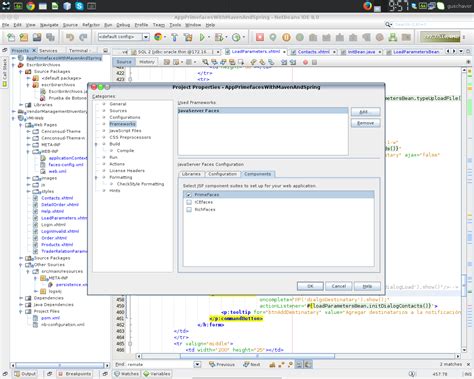 proyecto jsf 2 spring primefaces maven jpa hibernate 2014