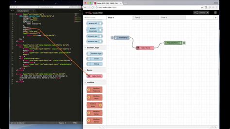 node red how to custom node creation youtube