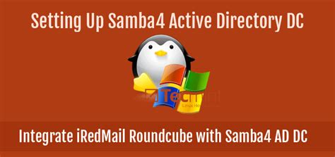 create an active directory infrastructure with samba4 on