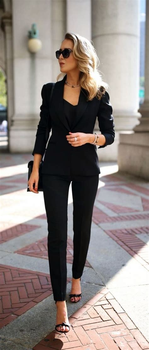 Stylish Blazer Outfits For Business Women Business Outfits Ideas