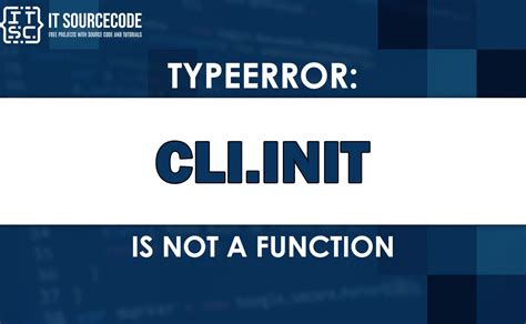 typeerror it is not a function [fixed]