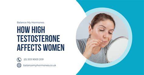 How High Testosterone Affects Women Balance My Hormones