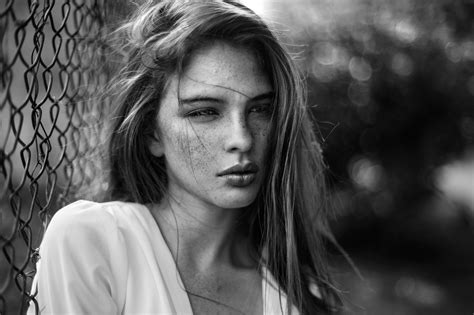 Wallpaper Face Women Outdoors Model Blonde Looking Away Long