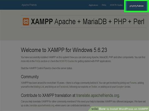 how to install wordpress on xampp 12 steps with pictures