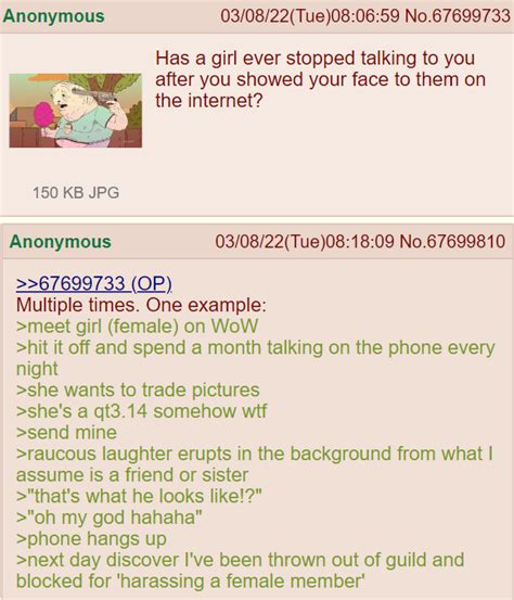 Anon Met A Girl On Wow R Greentext Greentext Stories Know Your Meme