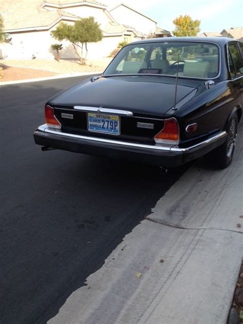 jaguar xj6 sedan 1986 black for sale sajay1341gc456701