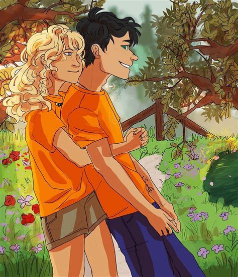 I Love Drawing Percy And Annabeth 💕💕 I Referenced This Really Awesome