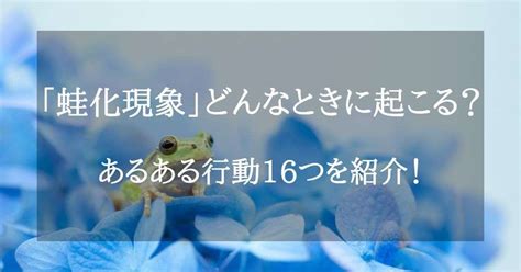 蛙化現象どんなときに起こる？あるある行動16つを紹介！ Minagi Blog