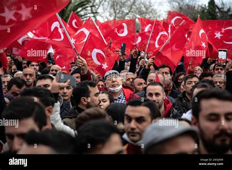Istanbul Turkey 15th Dec 2022 Supporters Of Istanbul Metropolitan