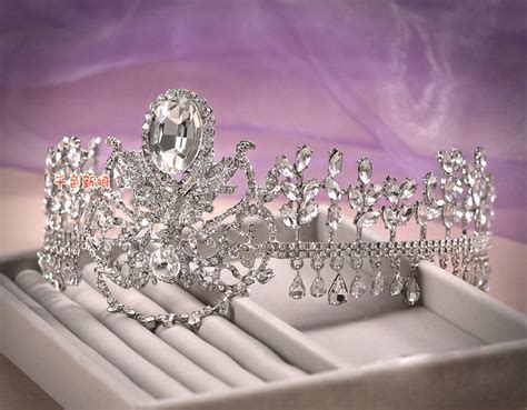 Buy Wholesale European Wedding Rhinestone Crystal Flower Tassel Water