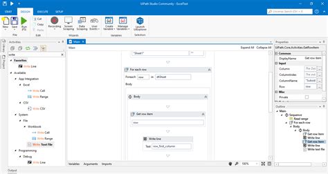 copying data from an excel to notepad help uipath community forum