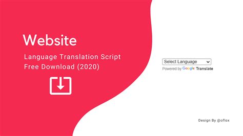 website language translation script free download 2021
