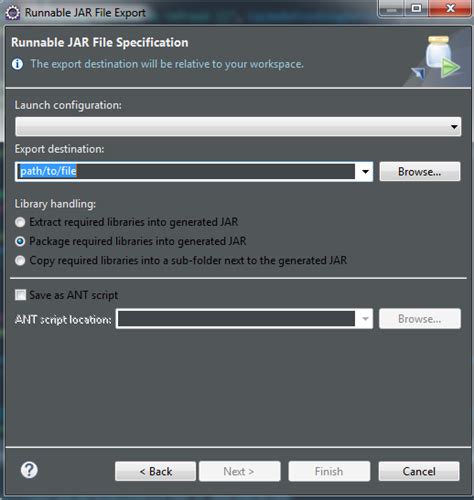 eclipse exported libraries handling in exported jars