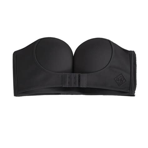 One Piece Strapless Push Up Bras For Women Sexy Solid Lift Half Cup