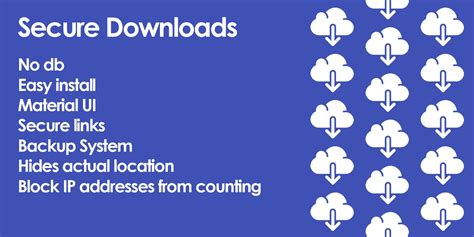 secure downloads php script by chewiscripts codester