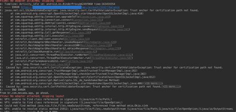 android ssl sslhandshakeexception error ssl but works in