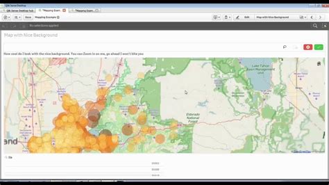 qlik sense mapping youtube