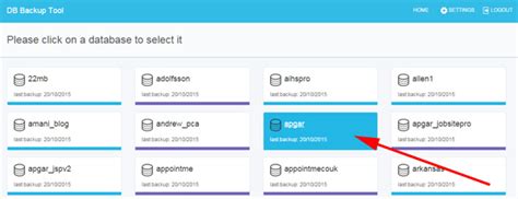 free mysql backup script php create database backups php