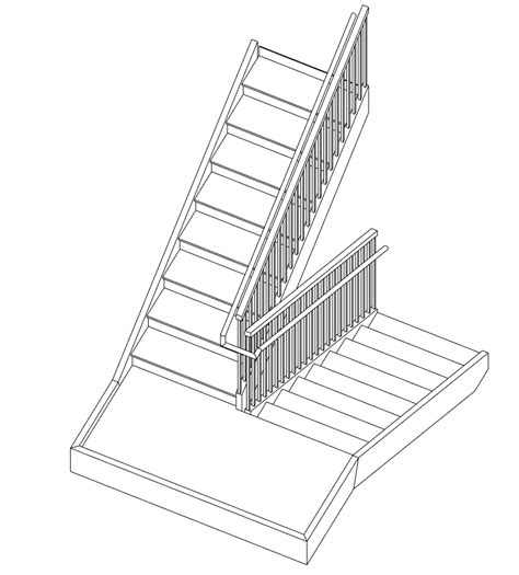 solved how can i join handrails at the landings of stairs autodesk