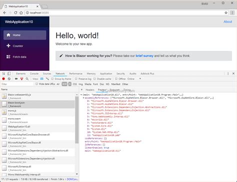blazor webassembly setup custom bootstrap template adminlte theme images