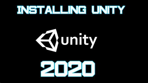 how to install unity 2020 youtube