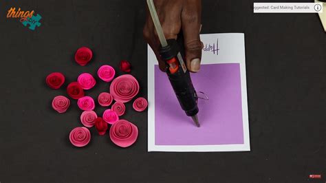 Beautiful Birthday Greeting Card Idea Pop Up Rose Heart Diy