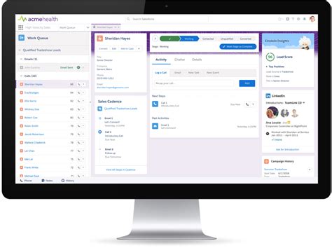 salesforce updates its flagship sales cloud software as a service with