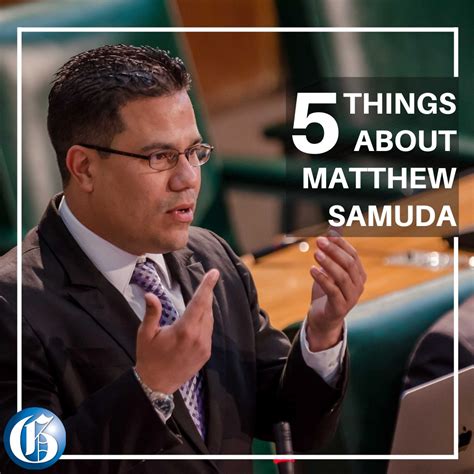 Jamaica Gleaner Government Senator Matthew Samuda Has