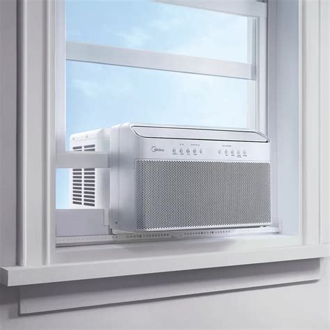 Midea 8 000 Btu Energy Star U Shaped Window Air Conditioner White