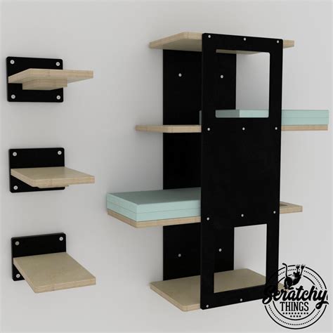 Customizable Modern Cat Climbing Furniture From Scratchy Things