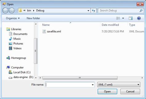 how to call open file form baieway