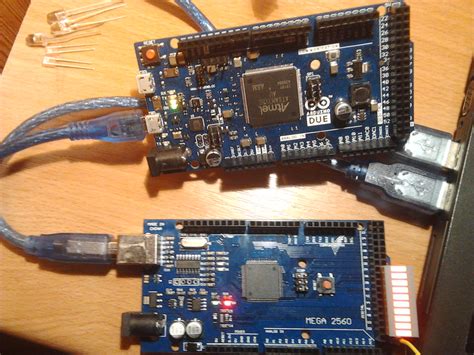 10 segment bar graph array as 10 pixel arduino due display