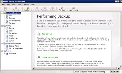 step by step guide to setup a backup job in veeam