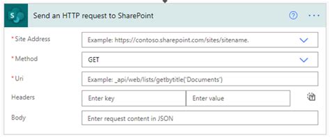 how to create item using send an request to sharepoint