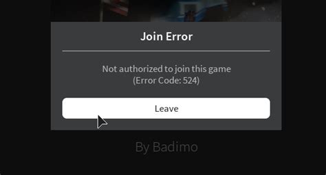 roblox authentication error