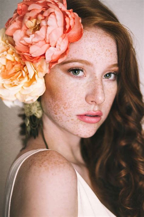 Madeline Ford Red Hair Woman Women With Freckles Redhead