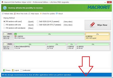 macrorit disk partition wiper unlimited edition completely erase data