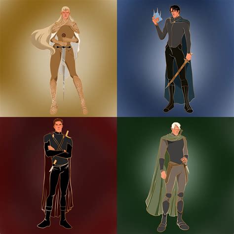 Throne Of Glass Character Pins Etsy