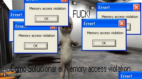 como solucionar el memory access violation del scp containment breach