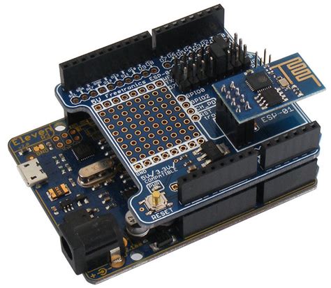 freetronics introduces an arduino shield for esp8266 esp 01 wi fi module