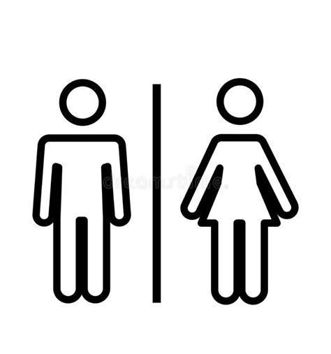 Gender Sex Icon Symbol Vector Isolated On White Stock Vector