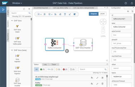 send your raspberry pi sensor data to sap vora via apache kafka managed